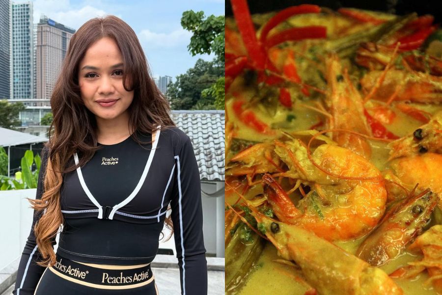 [V] Liyana Jasmay ajar anak-anak makan masakan kampung, rindu masak ...