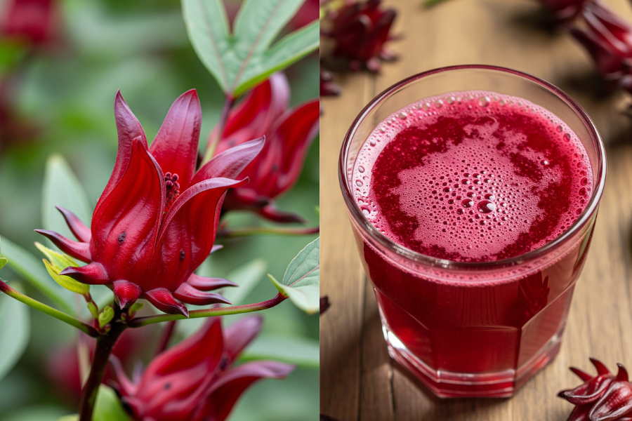 Nampaknya kena amal minum air roselle, tinggi antioksidan rahsia wajah ...