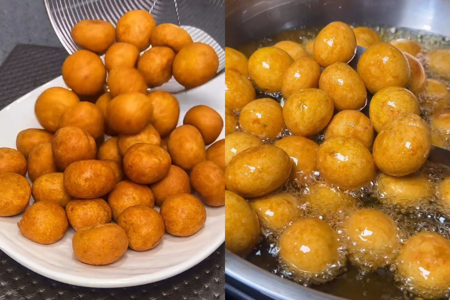Kena cuba resipi bebola labu manis Adikfoods, memang tak cukup ...