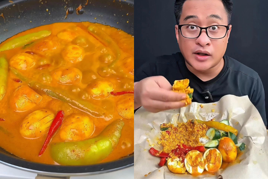 Gulai telur stail Kelantan resipi Hisham Raus memang padu, tambah solok lada lagi sedap - Resipi ...