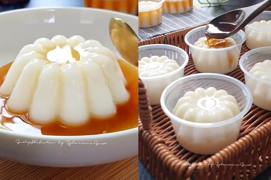 Tiktokers kongsi cara mudah buat tau fu fah, siap dapat 25 bekas ...