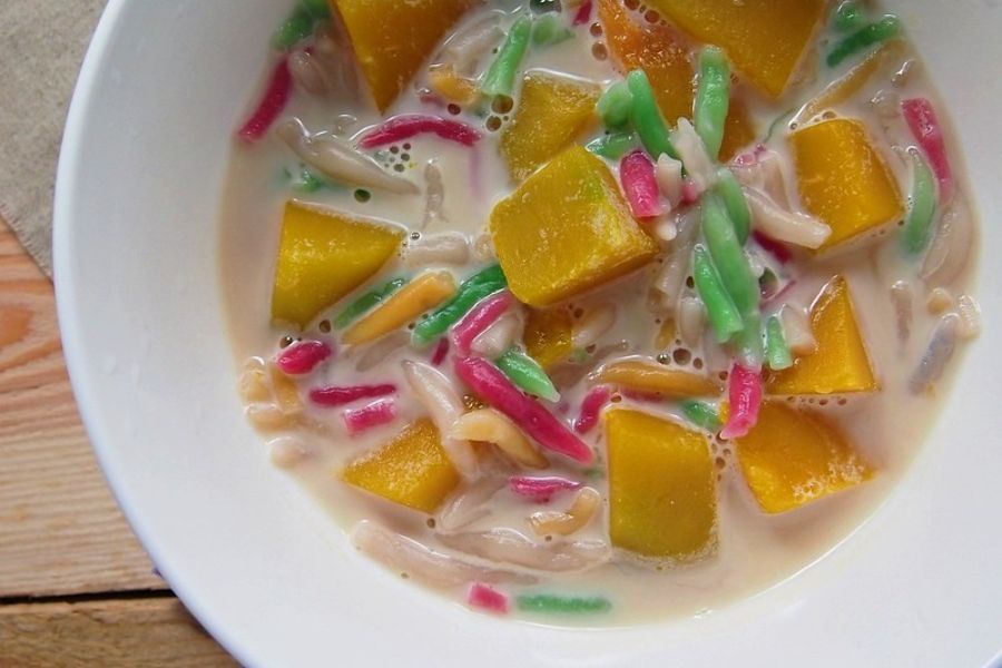 Mudah dan sedap... Ini resipi bubur cha cha cara orang lama, 5 minit ...