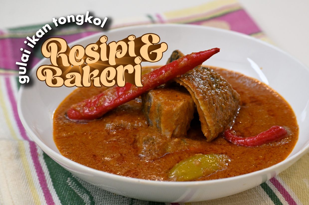 Gulai ikan tongkol memikat selera, cicah dengan roti pun sedap - Video ...