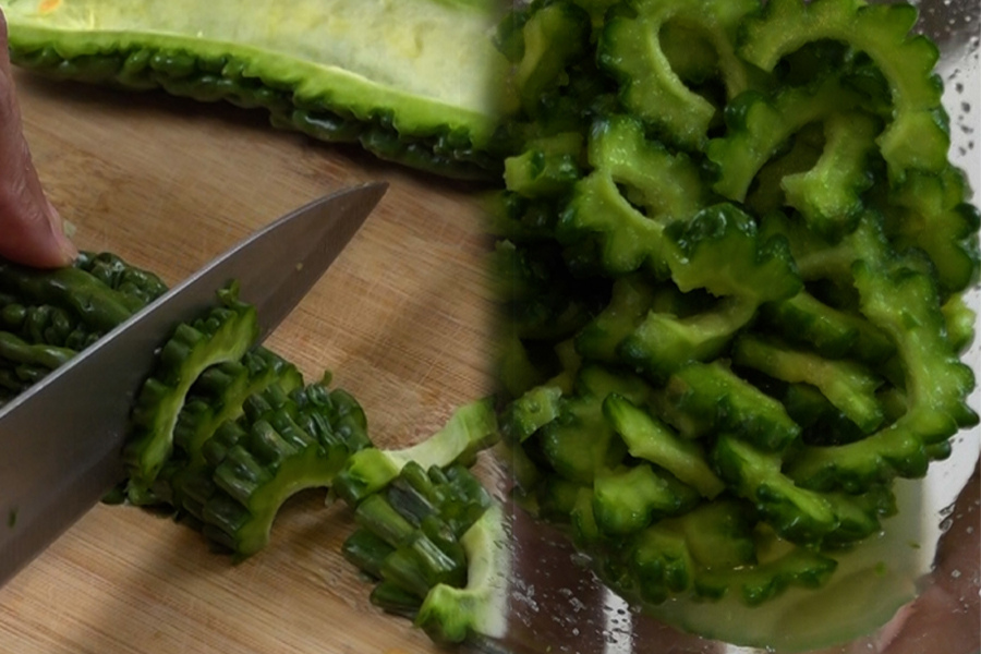 Trik kurangkan pahit peria katak, gaul saja dengan garam - Video | Kuali