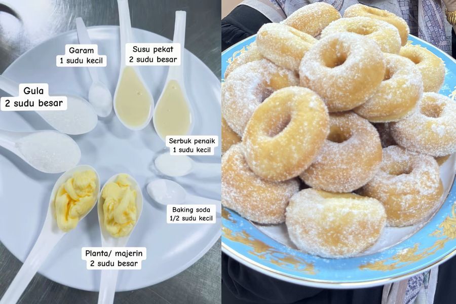 Cara wanita ini ajar cara buat donat 'step by step' dipuji, ramai ...